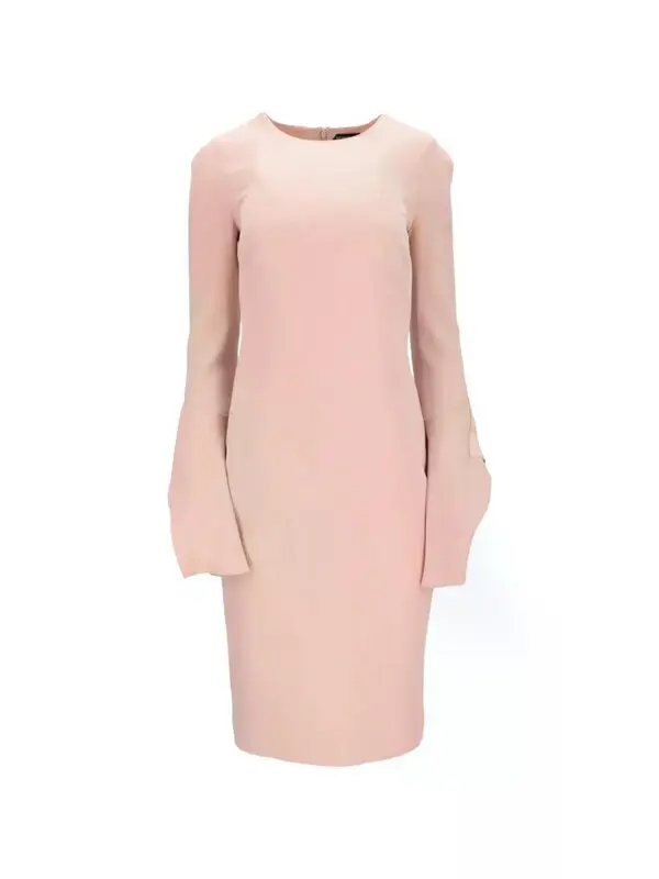 TOM FORD Ruffled Sleeves Dress - Pink