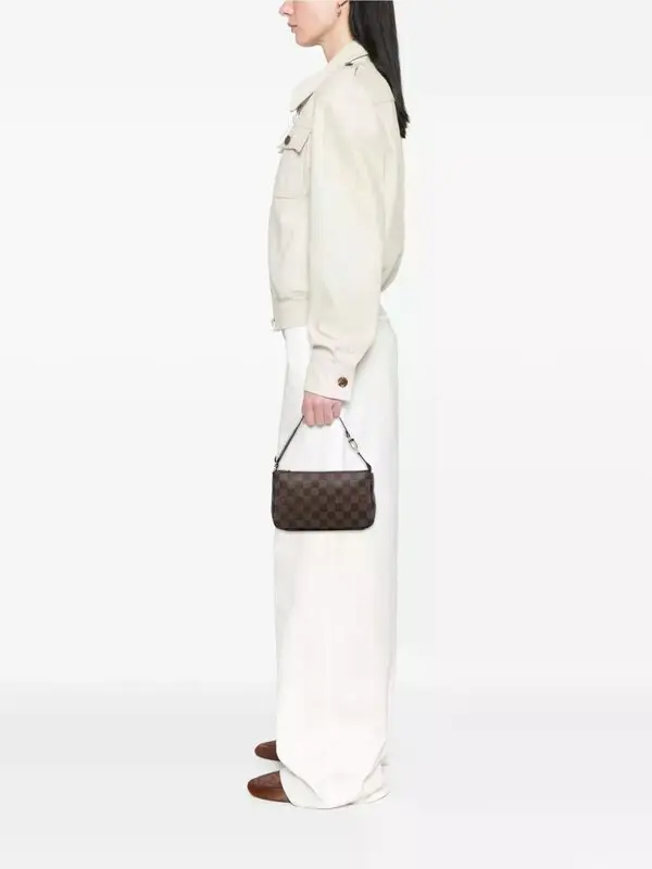 LOUIS VUITTON 2012 Damier Ebene Pochette Accessoires Shoulder Bag