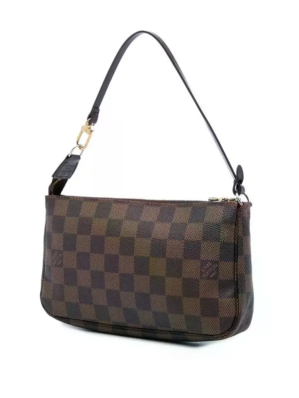 LOUIS VUITTON 2012 Damier Ebene Pochette Accessoires Shoulder Bag