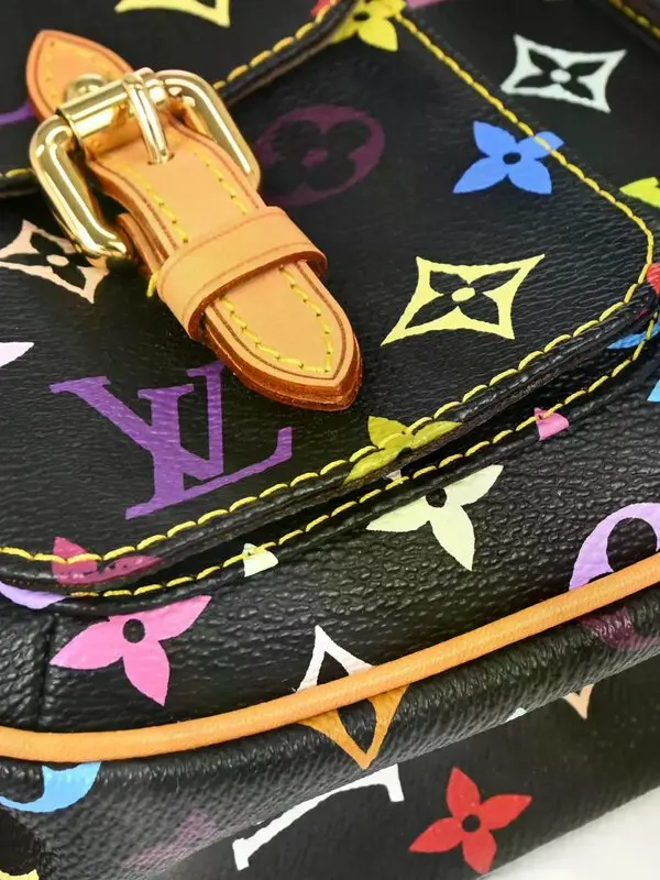 LOUIS VUITTON 2005 Monogram Multicolore Lodge Pm Shoulder Bag