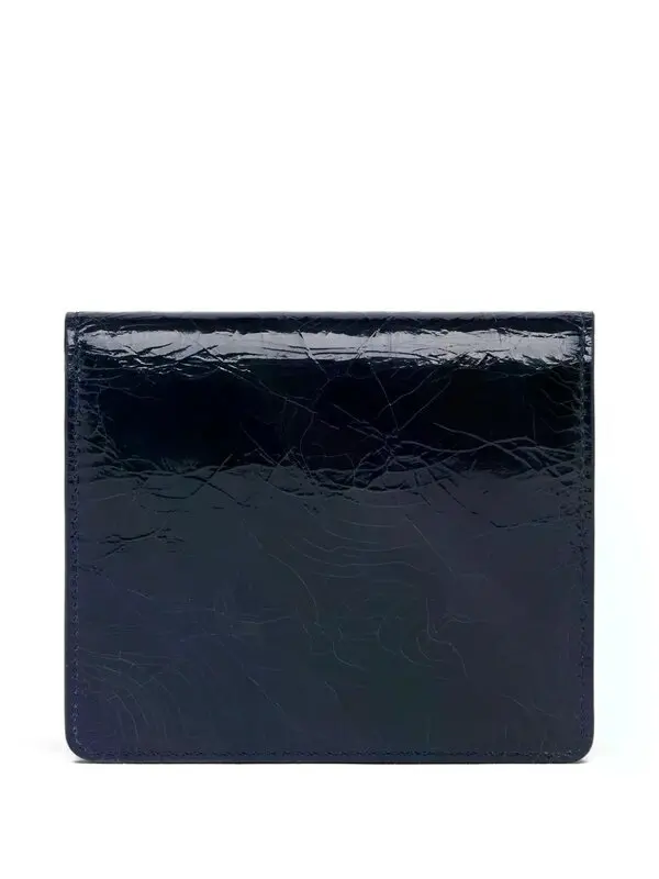 MAISON MARGIELA Four Stitches Crackled Leather Wallet