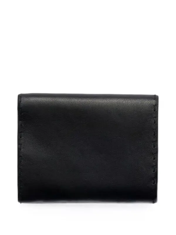 Prada Small Antiqued Leather Wallet