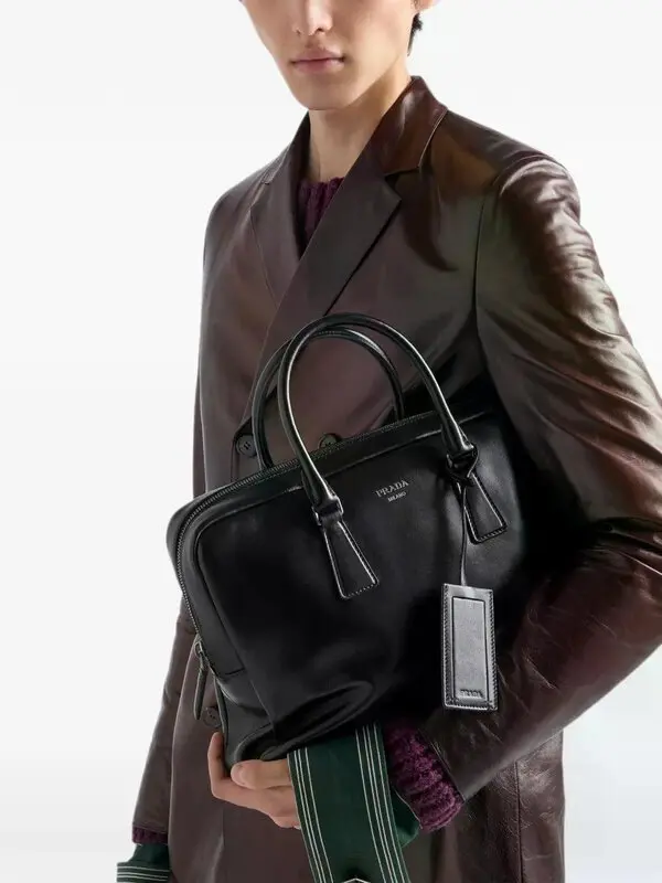 Prada Leather Work Bag