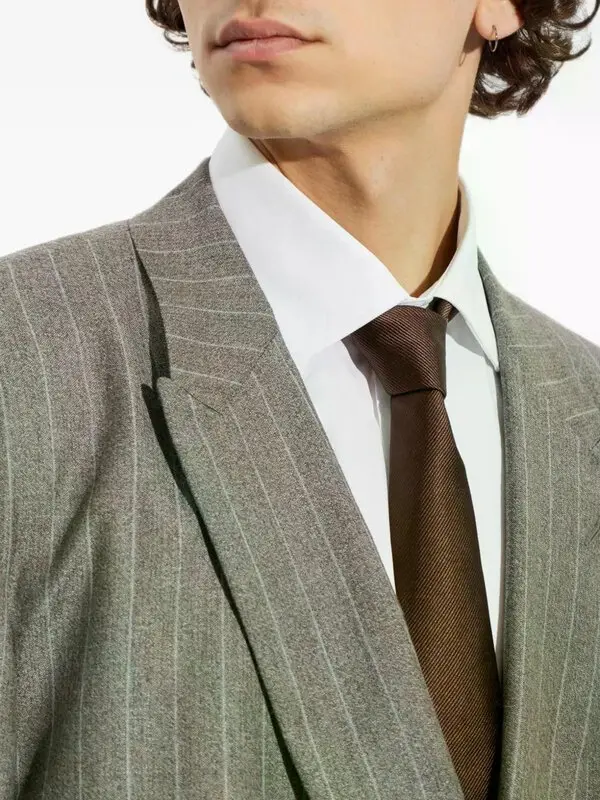 Giorgio Armani Diagonal-stripe Silk Tie
