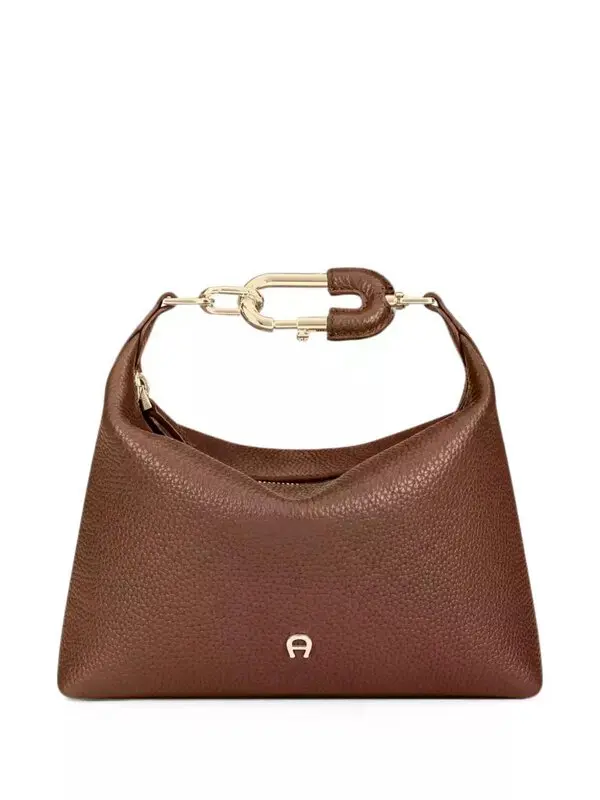 AIGNER Logo-plaque Chain-link Tote Bag