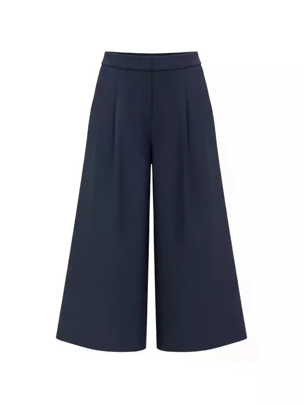RUNDHOLZ BLACK LABEL Wide-leg Pleated Trousers - Blue