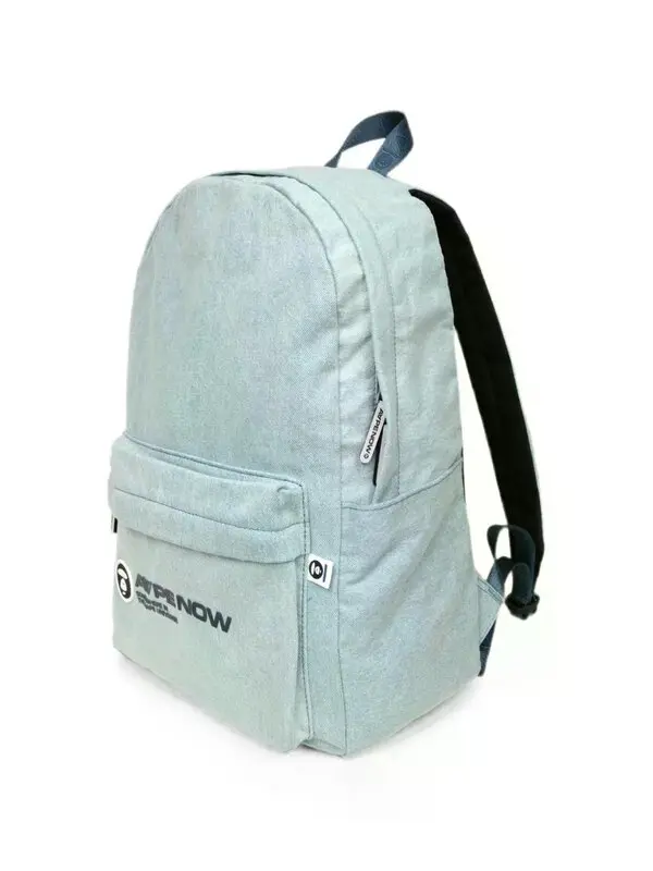 AAPE BY *A BATHING APE Moonface Textured Backpack