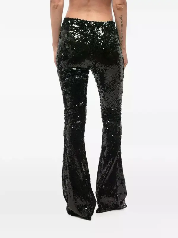 ADRIANA HOT COUTURE Sequin Embellished Flared Trousers