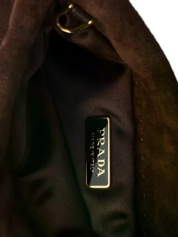 Prada Suede Smartphone Pouch