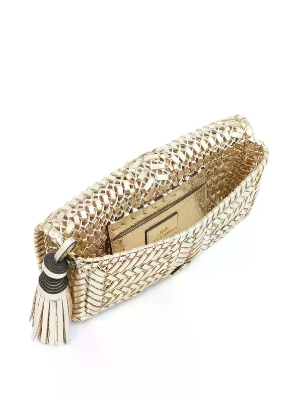 ANYA HINDMARCH Neeson Tassel Clutch Bag