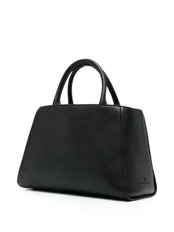 Elisabetta Franchi Logo-plaque Pebbled-effect Tote Bag