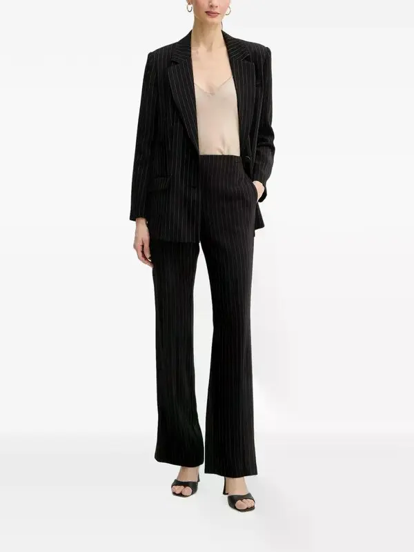 Armani Exchange Pinstripe-pattern Notched-lapels Blazer