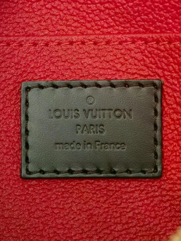 LOUIS VUITTON 2015 Damier Ebene Cosmetic Pm Pouch