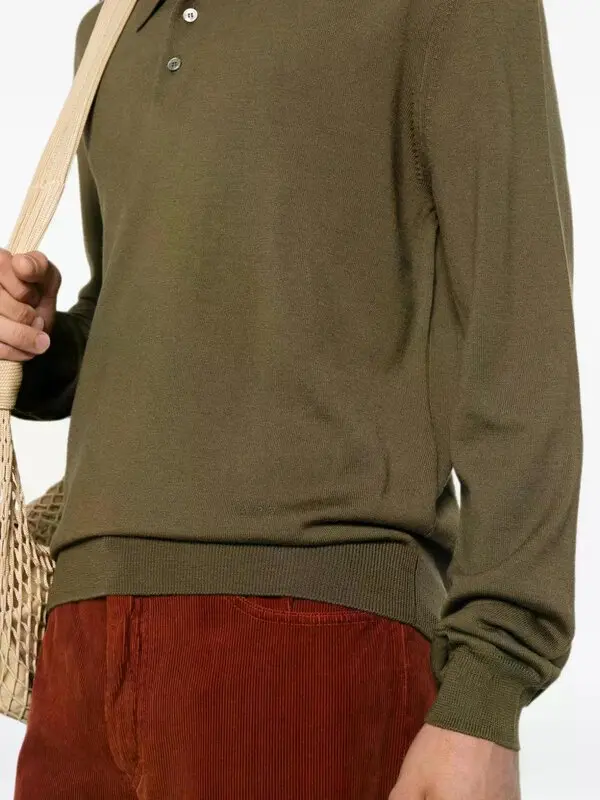 A.p.c. Long-sleeve Polo Shirt