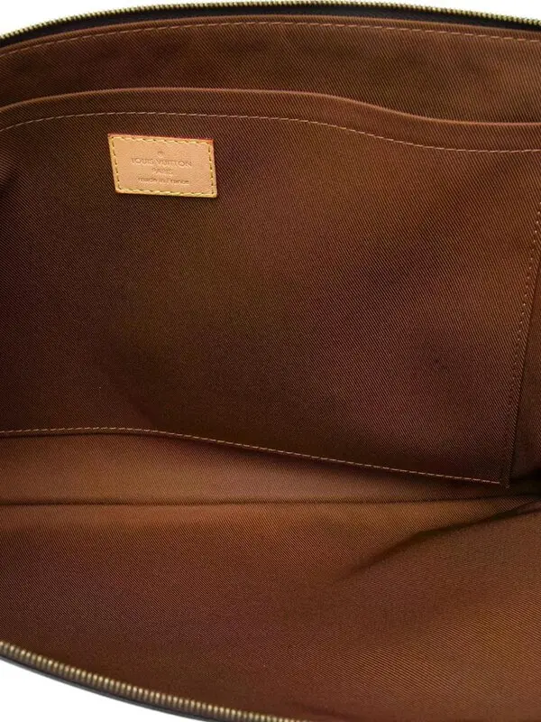 LOUIS VUITTON 2019 Monogram Etui Voyage Gm Clutch Bag - Brown