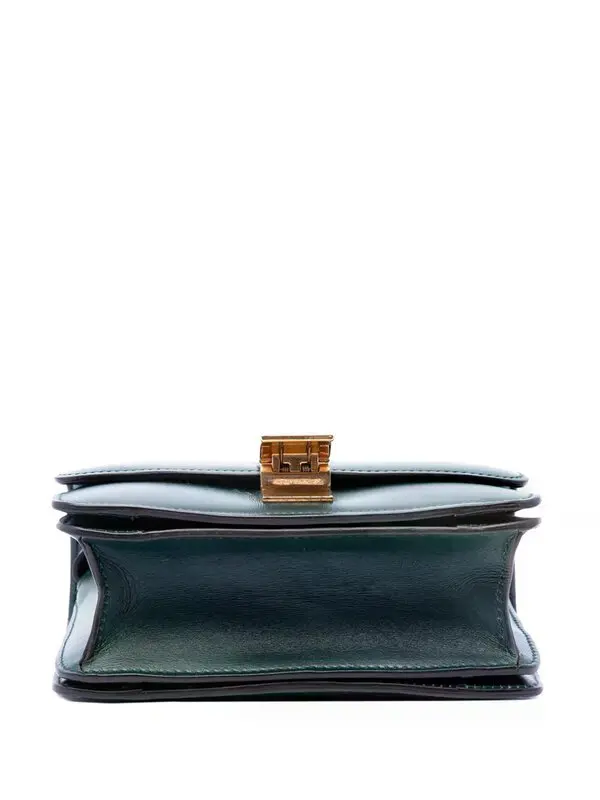 Celine Calfskin Classic Box Crossbody Bag - Green