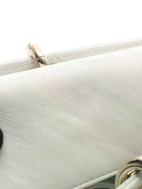 Dior Medium Beaded Embroidered Leather Lady D Joy Satchel