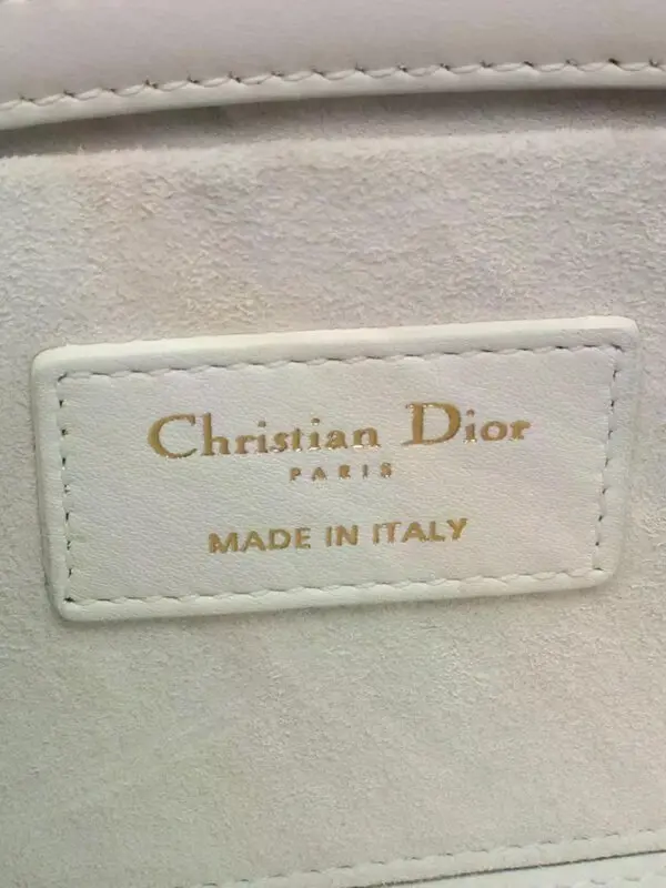 Dior Medium Beaded Embroidered Leather Lady D Joy Satchel