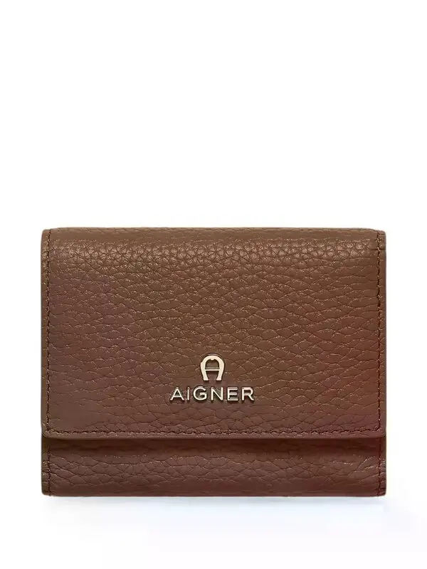 AIGNER Ivy Logo-plaque Wallet - Brown