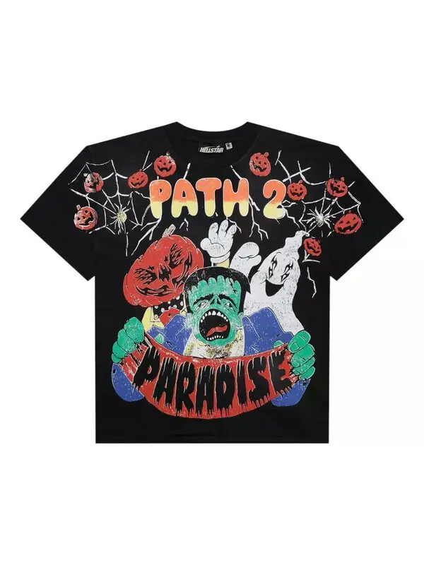 HELLSTAR Spooky Character T-shirt - Black