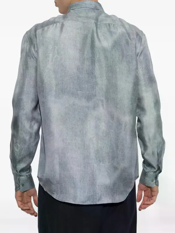 Giorgio Armani Button-down Silk Shirt