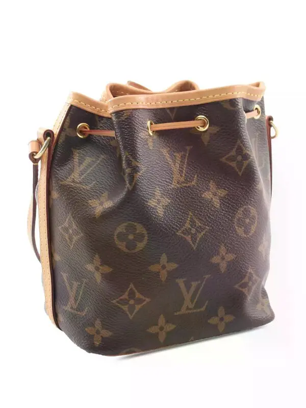 LOUIS VUITTON Monogram Nano Noe Bucket Bag