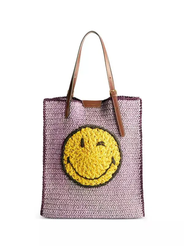 ANYA HINDMARCH Wink Woven Tote Bag