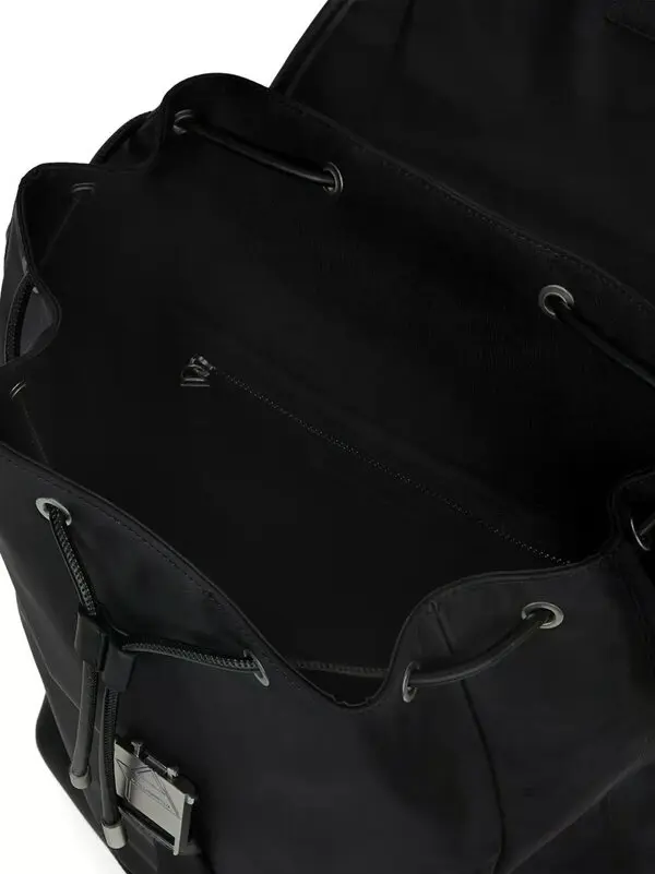 Karl Lagerfeld K/nylon Buckle Backpack