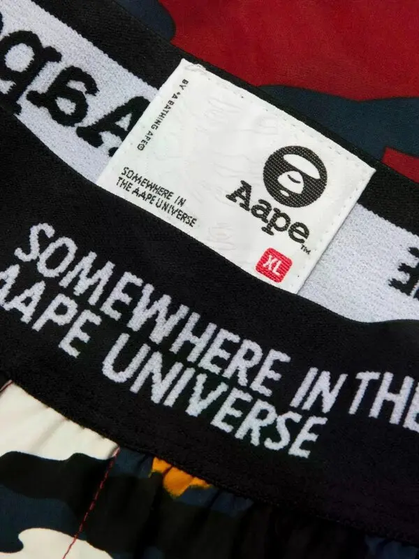 AAPE BY *A BATHING APE Camo Logo-waistband Boxers