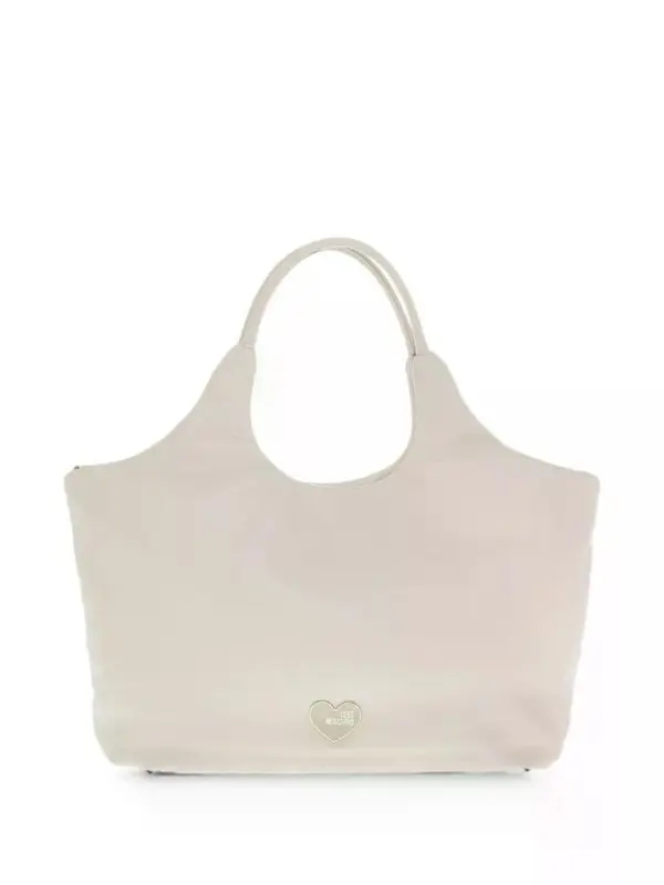 Moschino Plaque Tote Bag