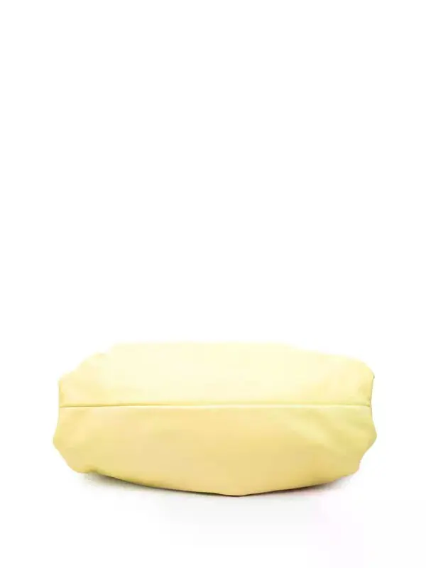 Bottega Veneta Lambskin The Pouch Shoulder Bag - Yellow