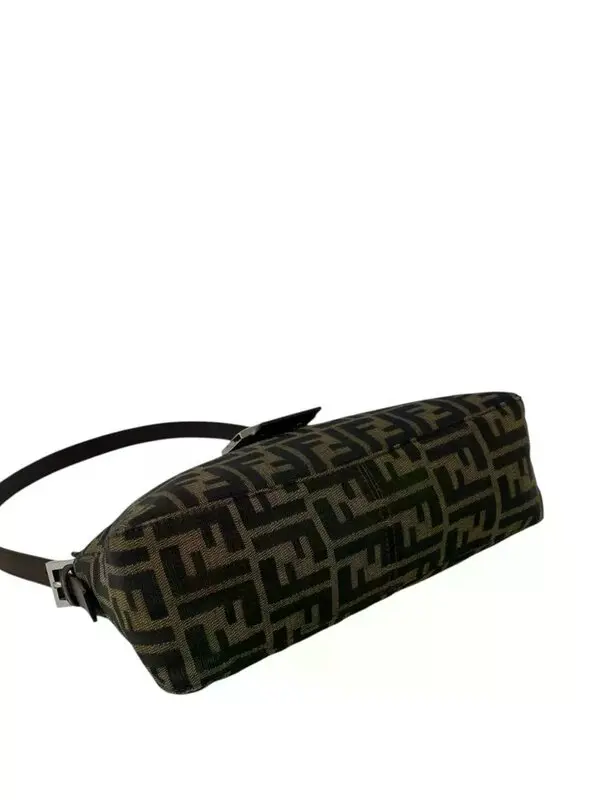 Fendi 2000-2010 Zucca Canvas Shoulder Bag