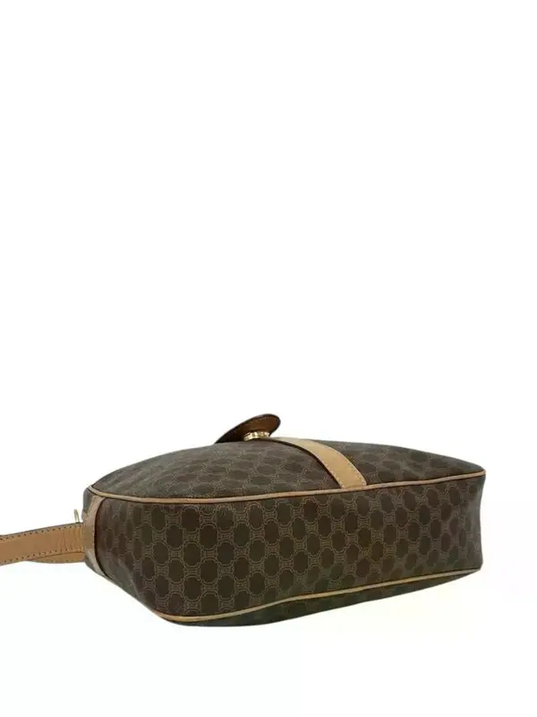 Celine 2013 Macadam Coated Canvas Crossbody Bag