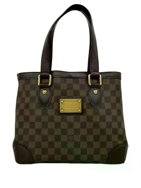 LOUIS VUITTON Damier Ebene Hampstead Pm Tote Bag