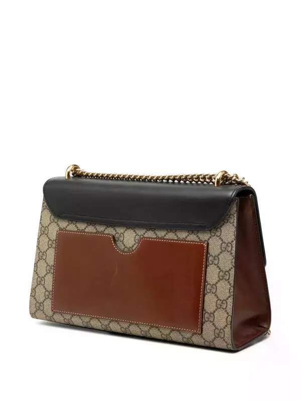 Gucci 2000-2015 Medium Gg Supreme Padlock Shoulder Bag