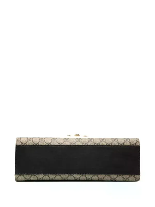Gucci 2000-2015 Medium Gg Supreme Padlock Shoulder Bag