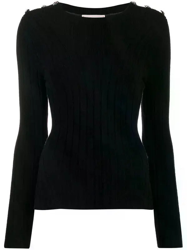 Alexander McQueen Knitted Slim-fit Jumper
