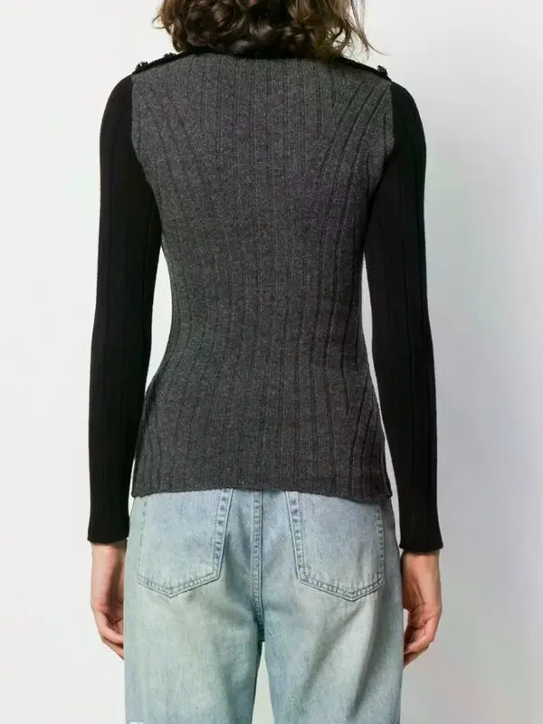 Alexander McQueen Knitted Slim-fit Jumper