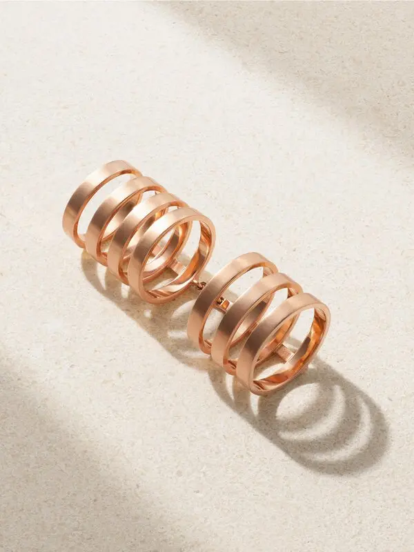 REPOSSI Berbère 18-karat Rose Ring - Gold