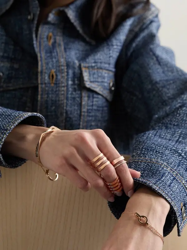 REPOSSI Berbère 18-karat Rose Ring