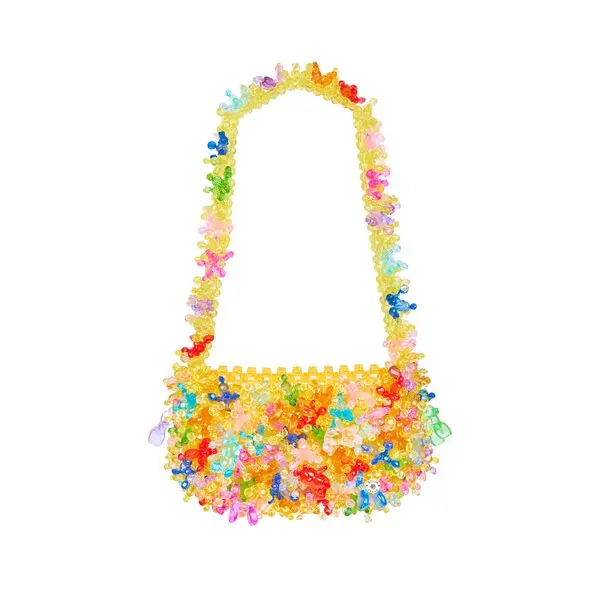 TILLIE BEADS Rainbow Mallow Wander Shoulder Bag - Yellow