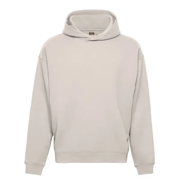 OCIO LEISUREWEAR Neutrals / Oversized Hoodie In Stone - Grey