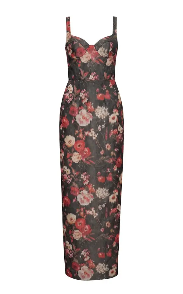 ALEXANDRA PIJUT Allie Dress In Dutch Masters Taffeta