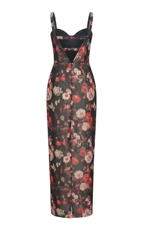 ALEXANDRA PIJUT Allie Dress In Dutch Masters Taffeta