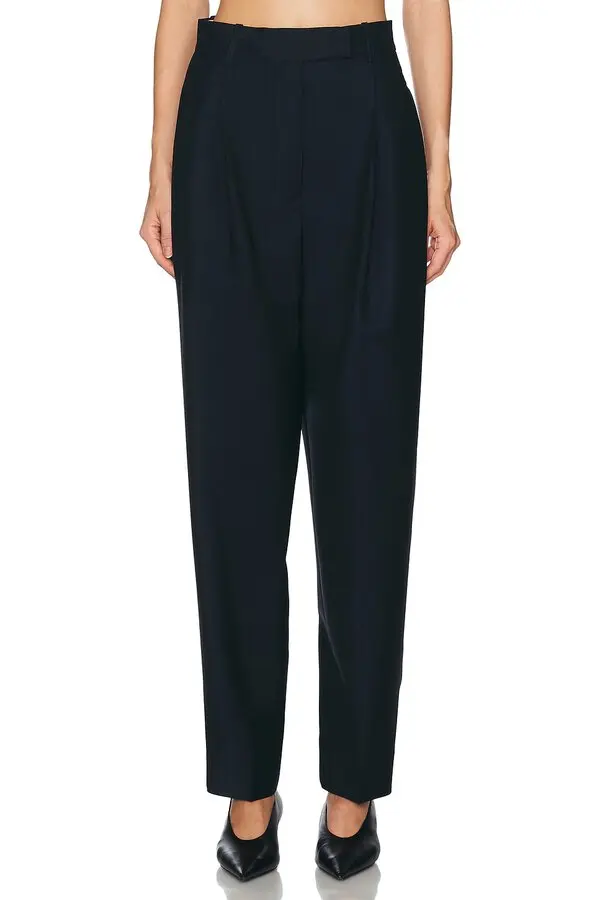 RÓHE Daria Single Pleat Tapered Trouser