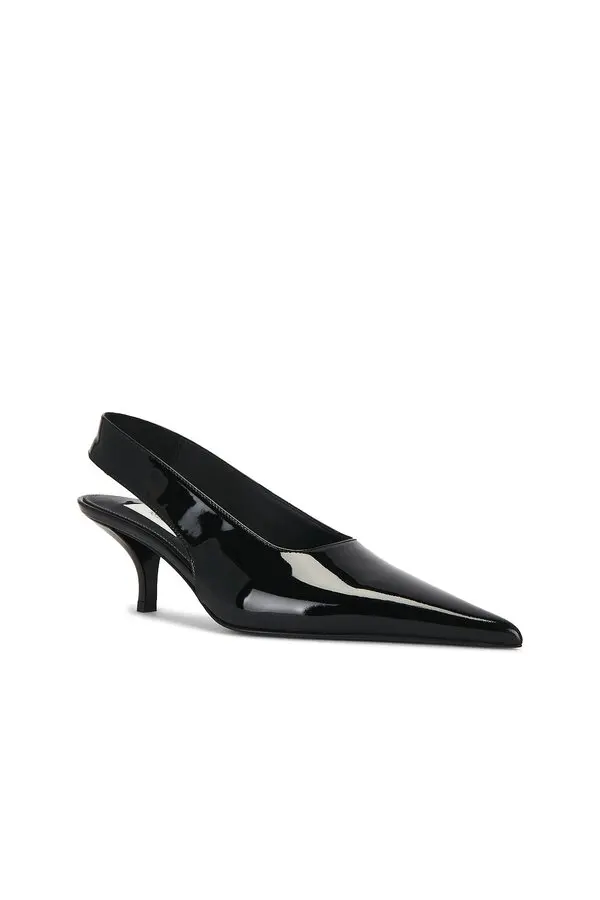 TOTEME Classic Patent Slingback Heel