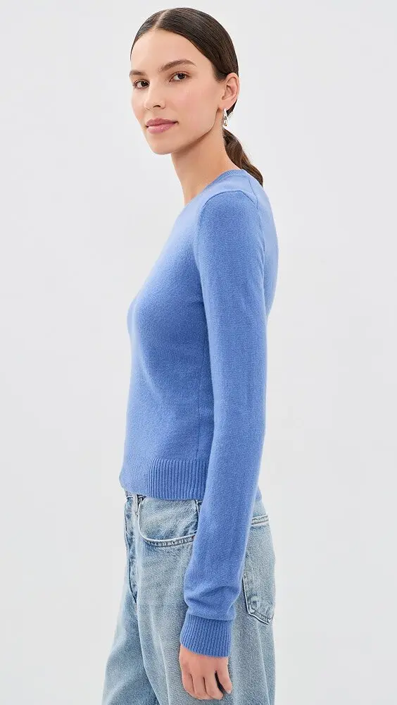 REFORMATION Lian Cashmere Crew Pullover