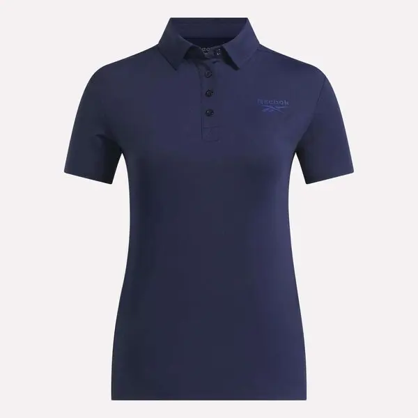 REEBOK Solid Core Polo Shirt - Vector Navy