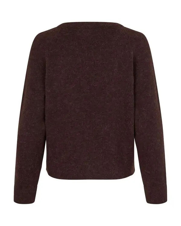 SAMSOE SAMSOE Nor O-n Round-neck Sweater