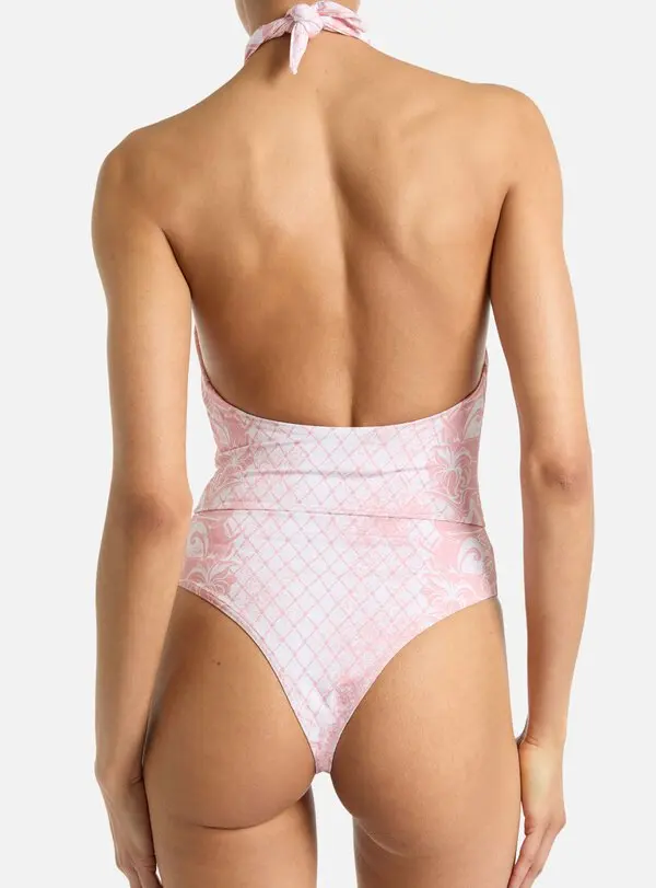 Balmain Printed Lycra Swimsuit